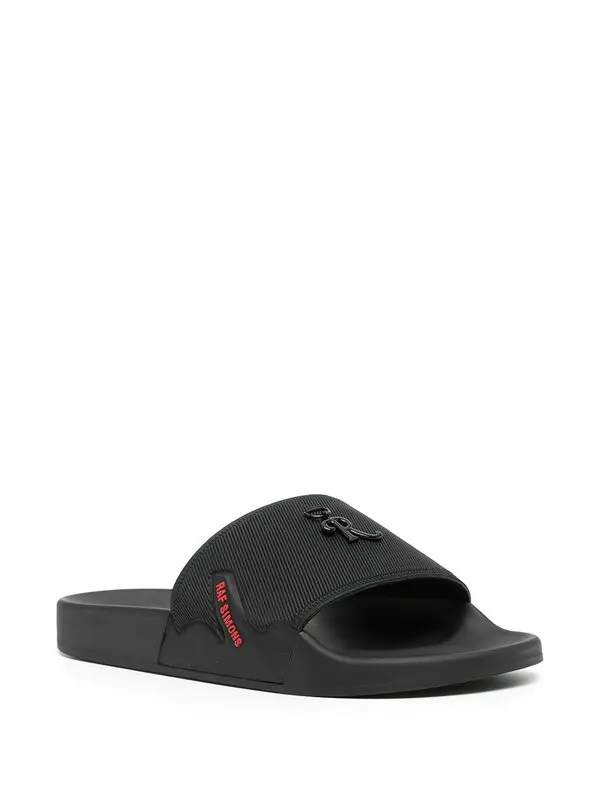 Raf Simons Astra Logo-plaque Slides