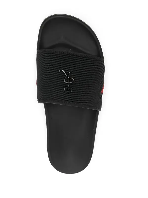 Raf Simons Astra Logo-plaque Slides