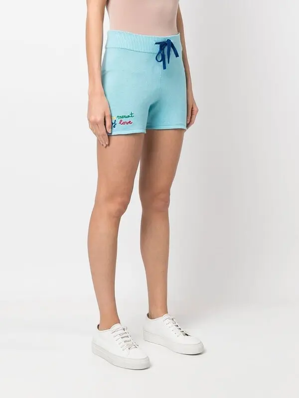Rossignol Mount Of Love Knitted Shorts - Blue