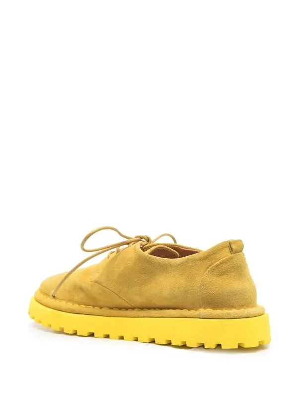 Marsèll Sancrispa Alta Suede Derby Shoes - Yellow