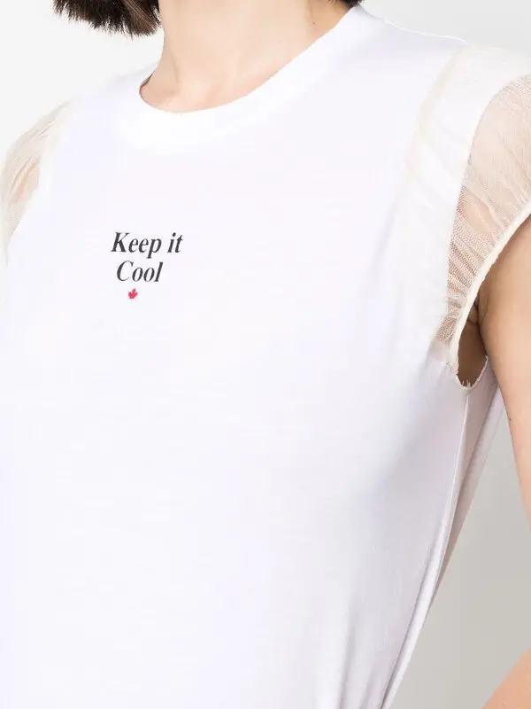 Dsquared2 Slogan T-shirt