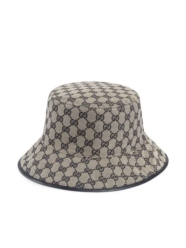 Gucci Reversible Gg And Horsebit Bucket Hat