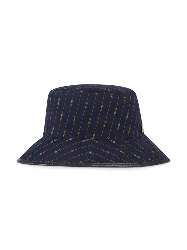 Gucci Reversible Gg And Horsebit Bucket Hat