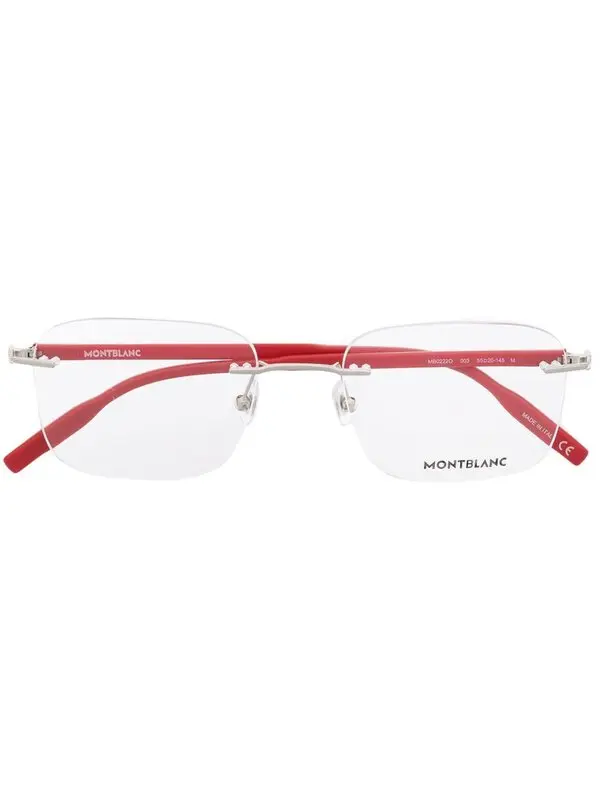 Montblanc Rimless Rectangular-frame Glasses