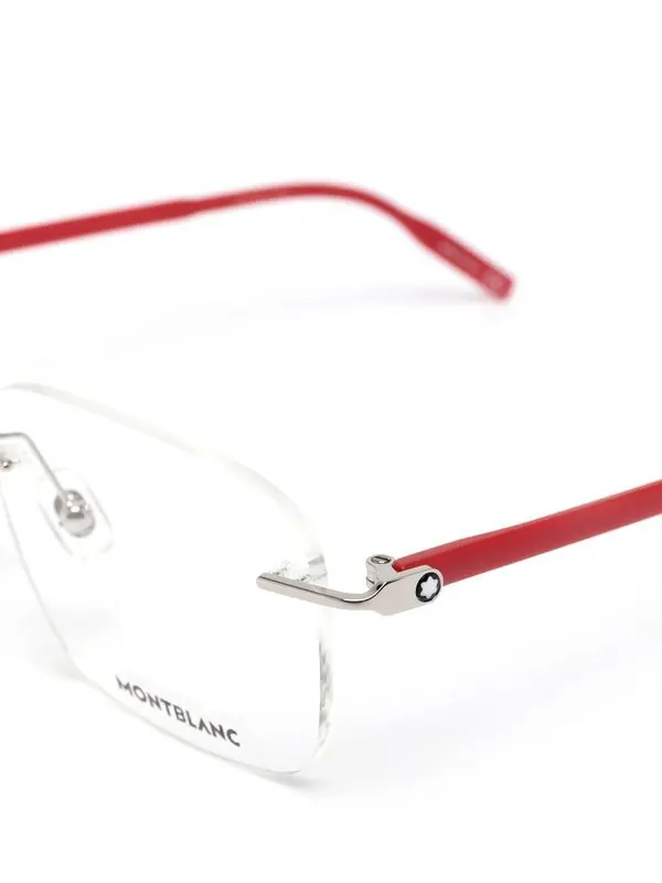 Montblanc Rimless Rectangular-frame Glasses