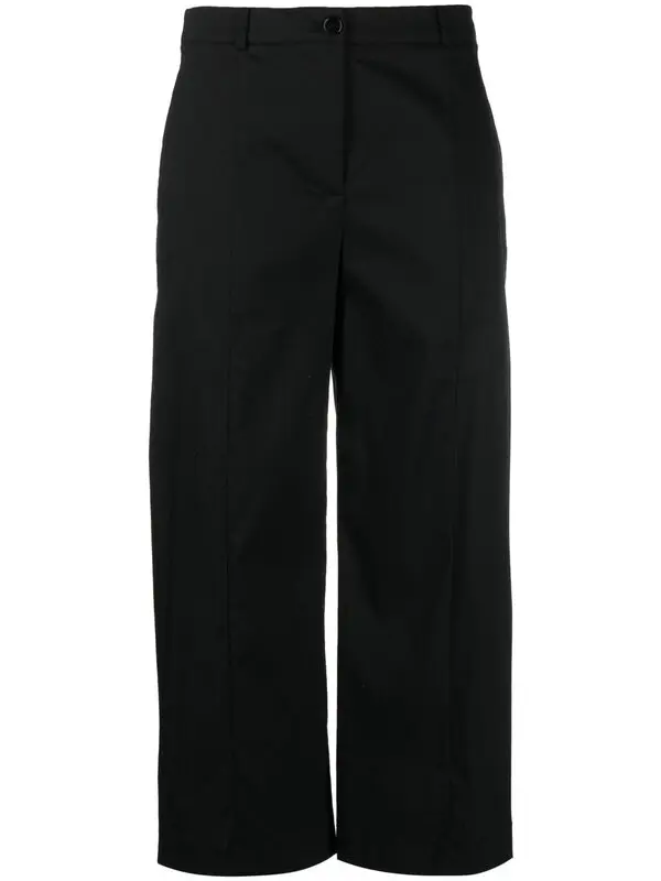 Patrizia Pepe Cropped Palazzo Trousers