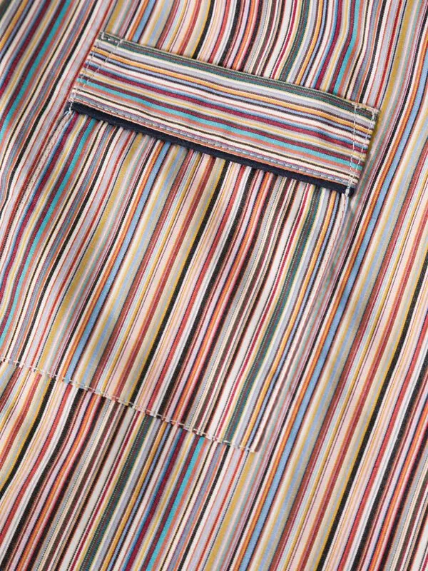 Paul Smith Stripe-print Two-piece Pajama Set