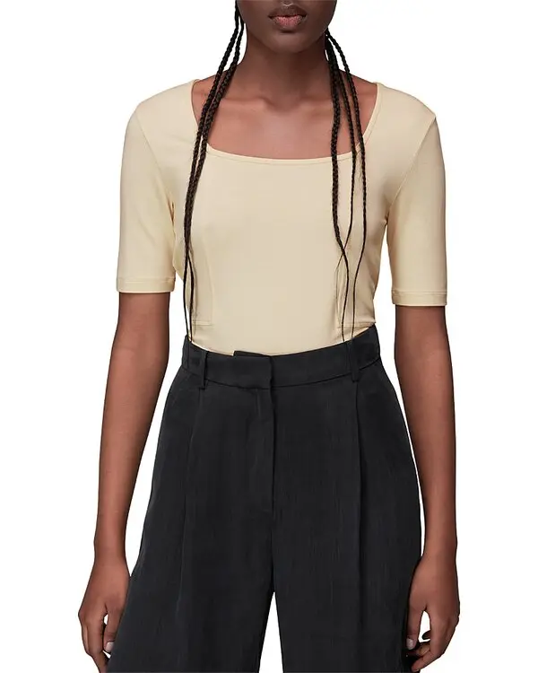 Whistles Square Neck Tee