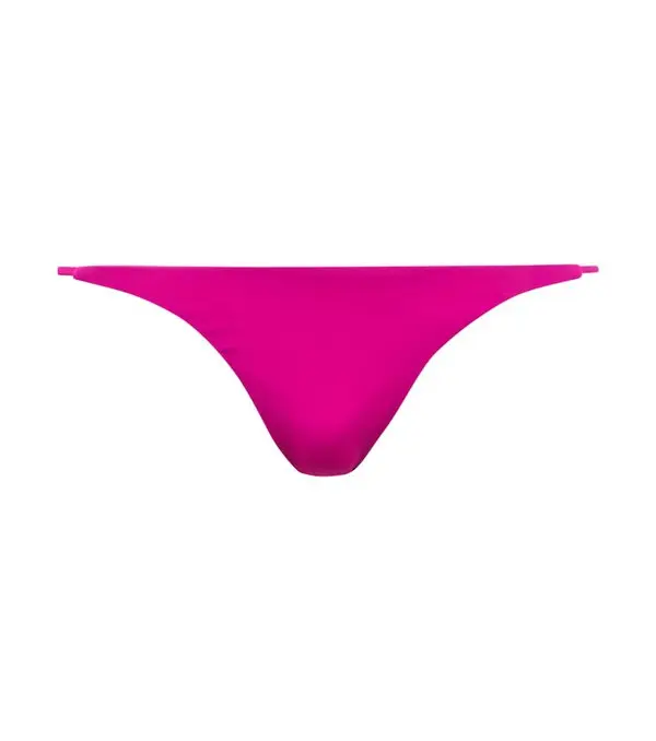 LOUISA BALLOU Low-rise Bikini Bottom - Pink