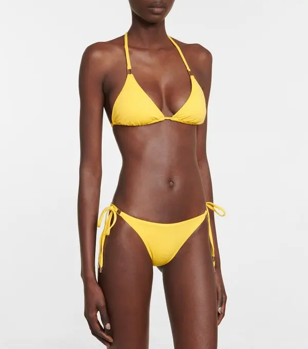 Melissa Odabash Cancun Bikini Top - Yellow