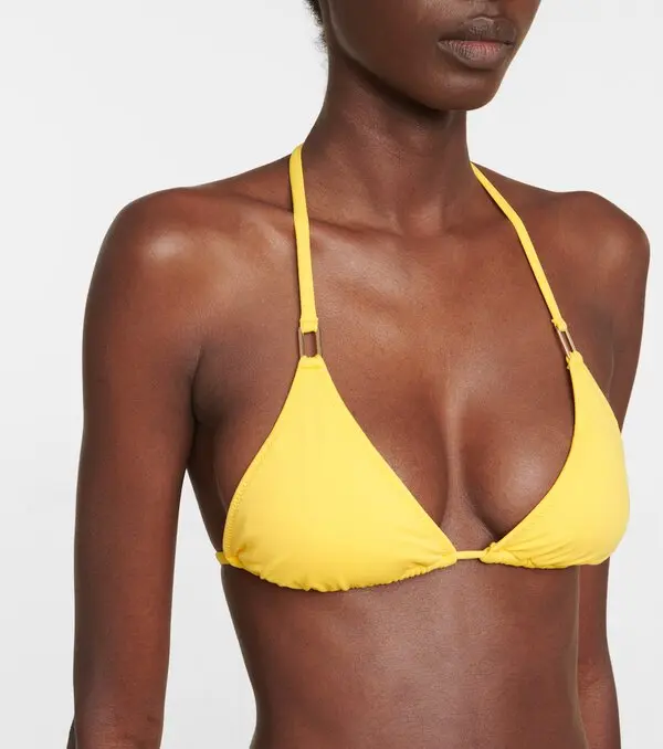 Melissa Odabash Cancun Bikini Top - Yellow