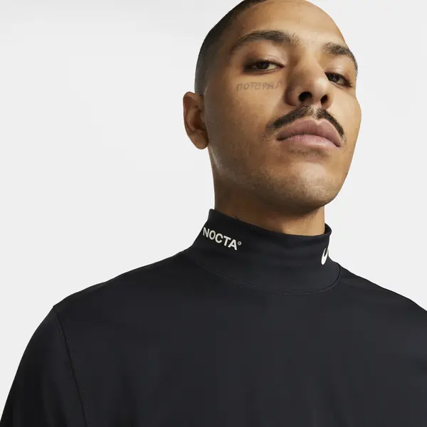 NIKE NOCTA NIKE MOCK NECK golf L タグ有り DJ5576-010] MENS NIKE X DRAKE NOCTA GOLF MOCK NECK TOP | eBay
