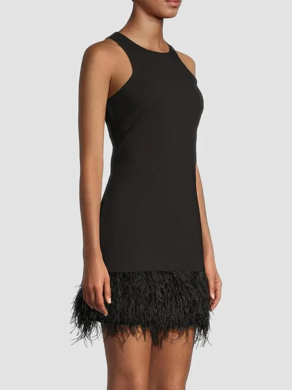 Likely Cami Feather-hem Minidress