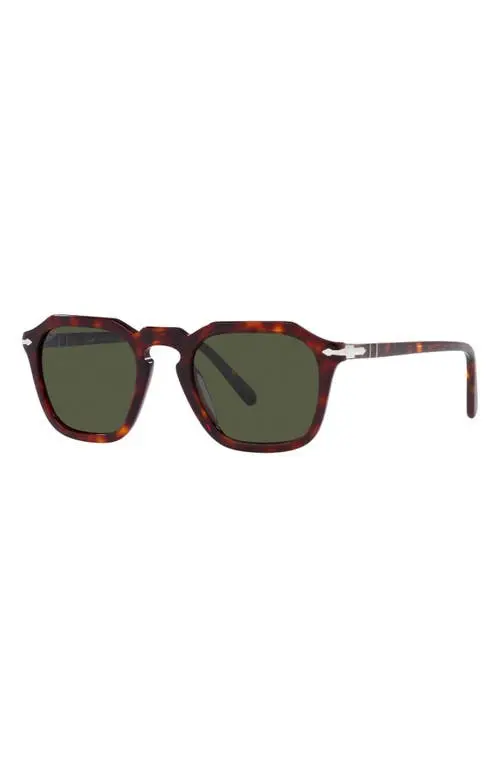 Persol 50mm Square Sunglasses - Havana