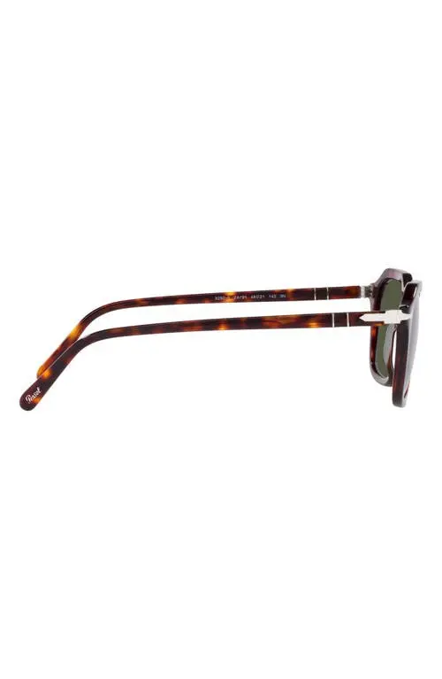 Persol 50mm Square Sunglasses - Havana