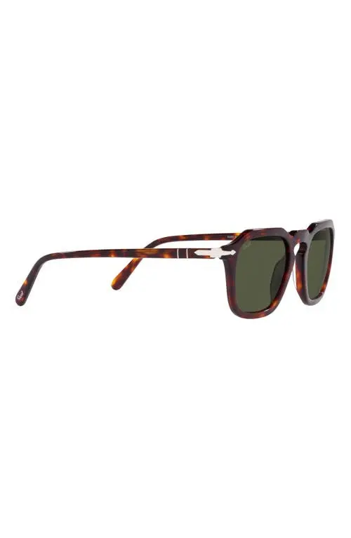 Persol 50mm Square Sunglasses - Havana