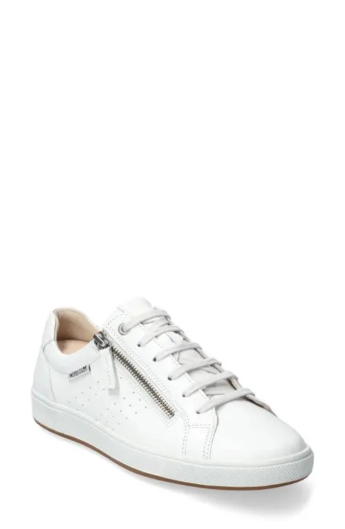 Mephisto Nikita Sneaker - White Silk