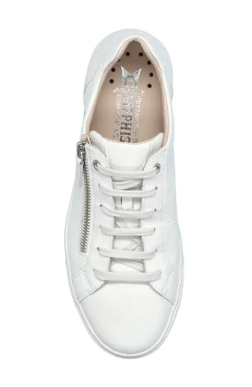 Mephisto Nikita Sneaker - White Silk
