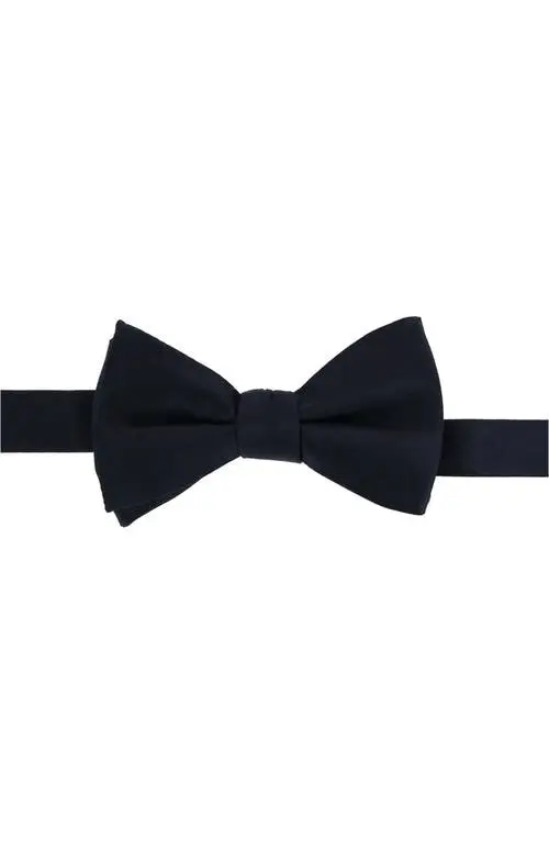 Trafalgar Sutton Pre-tied Silk Bow Tie - Black