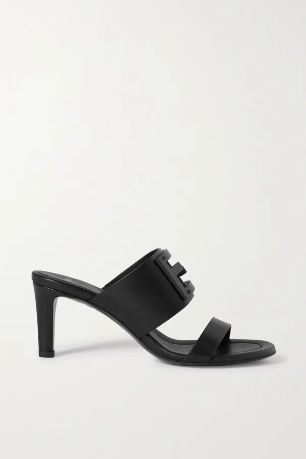 Fendi Leather Sandals