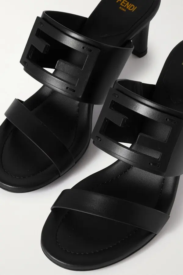 Fendi Leather Sandals