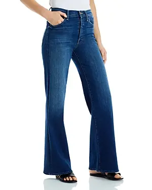 MOTHER The Tomcat Roller High Rise Flare Jeans
