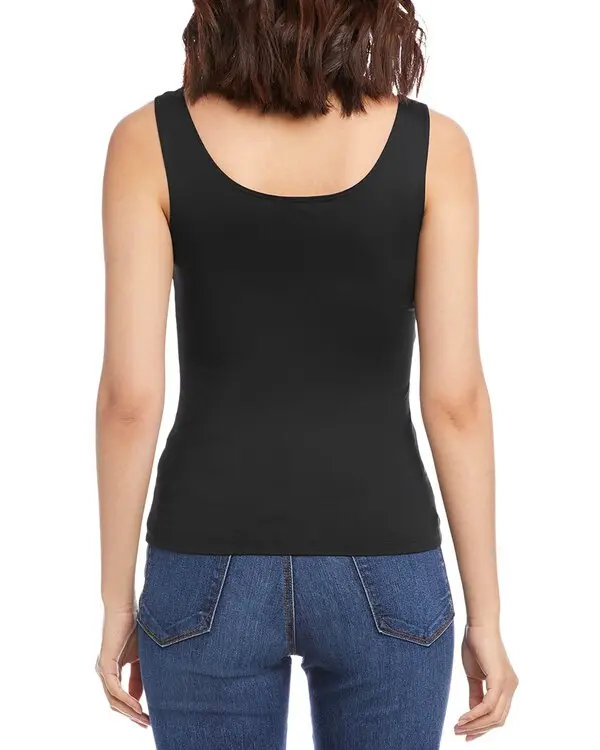 Karen Kane Scoop Neck Tank - Black