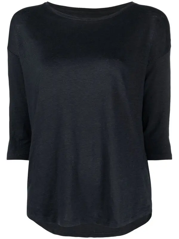 Majestic Filatures Scoop-neck Top