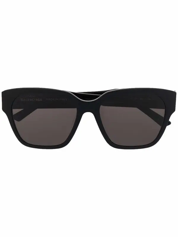 Balenciaga Logo Sunglasses - Black