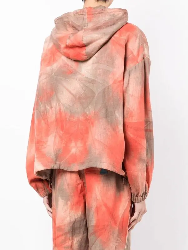 Emporio Armani Tie-dye Hooded Jacket