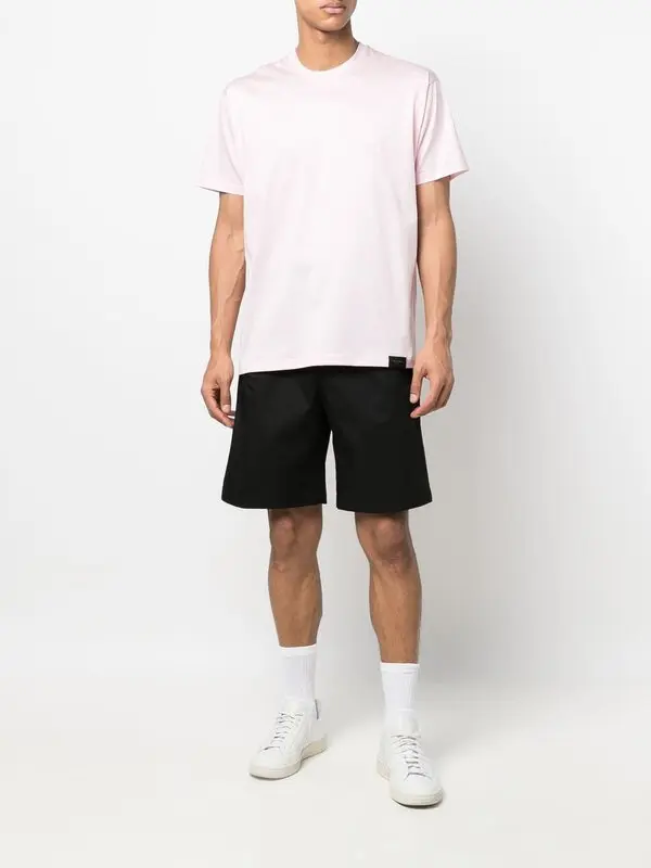 LOW BRAND Logo-embroidered T-shirt