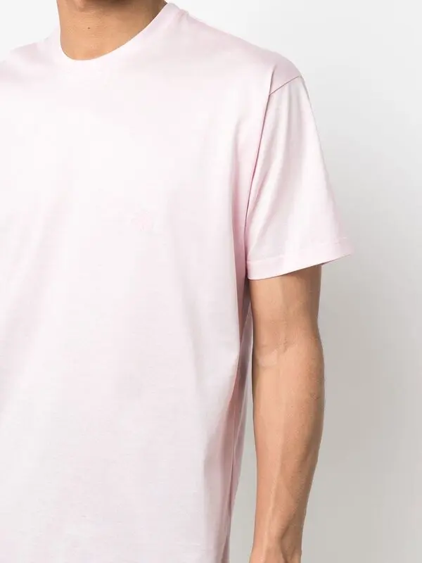 LOW BRAND Logo-embroidered T-shirt