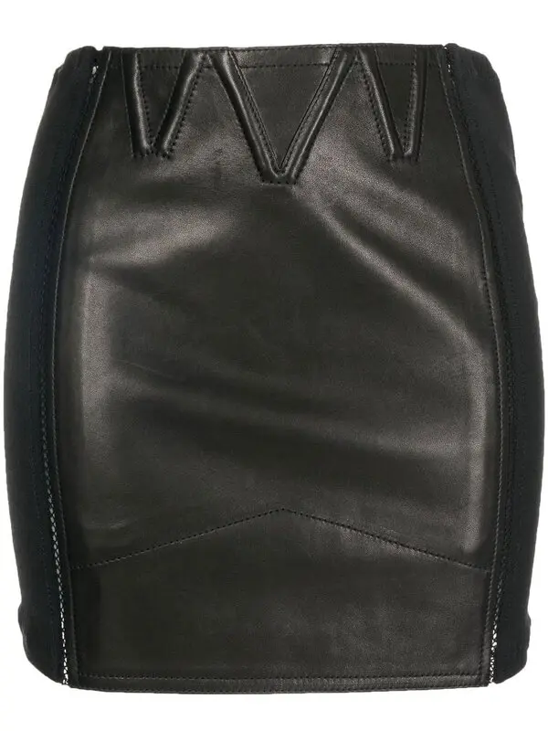 TOM FORD Panelled Mini Skirt - Black