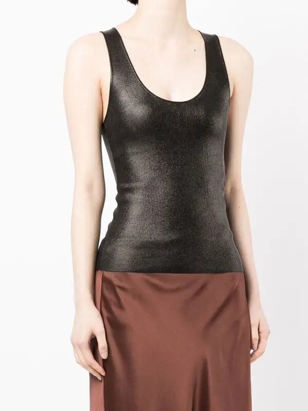 TOM FORD Metallized Sleeveless Top
