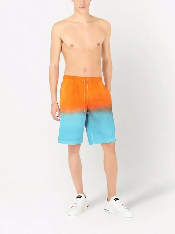 Dolce & Gabbana Gradient-effect Swimming Shorts