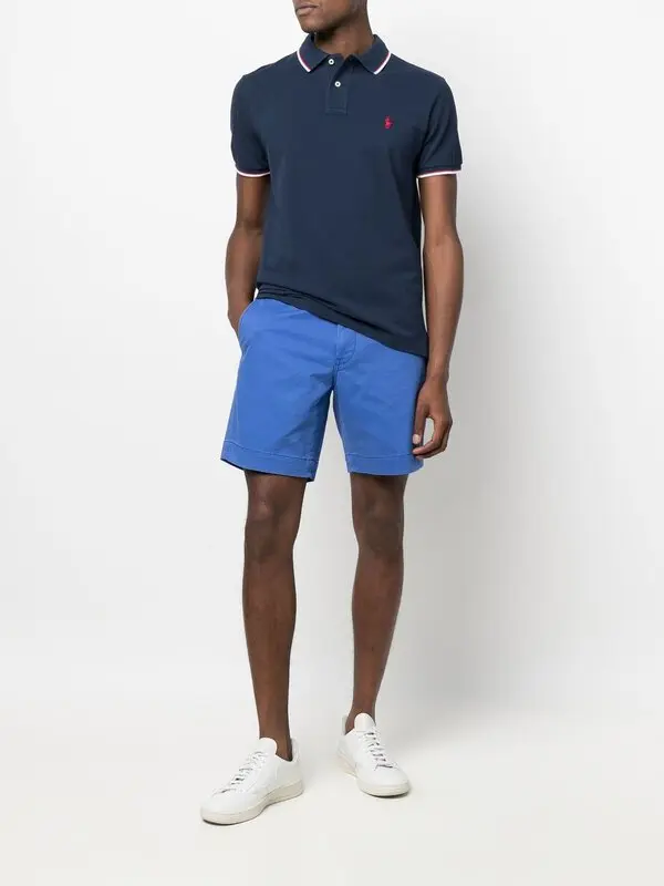 Polo Ralph Lauren Cotton Chinos Shorts - Blue
