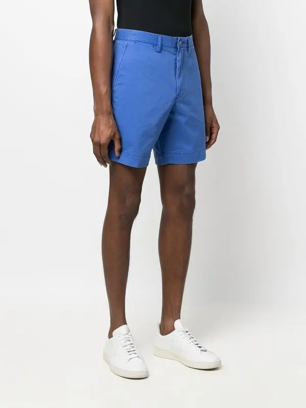 Polo Ralph Lauren Cotton Chinos Shorts - Blue