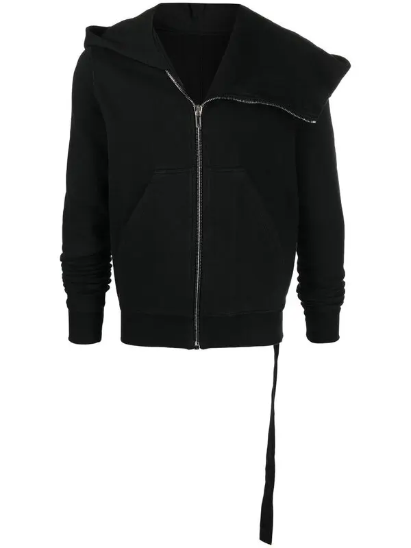 Rick Owens Mountain Asymmetric-zip Hoodie