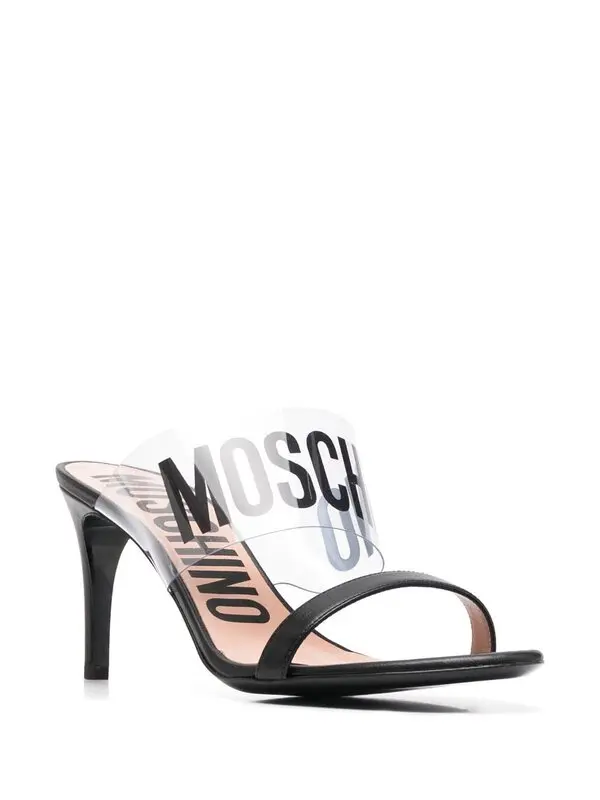 Moschino Strap Stiletto Heeled Sandals