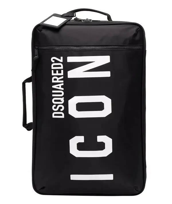 Dsquared2 Icon Logo Suitcase - Black