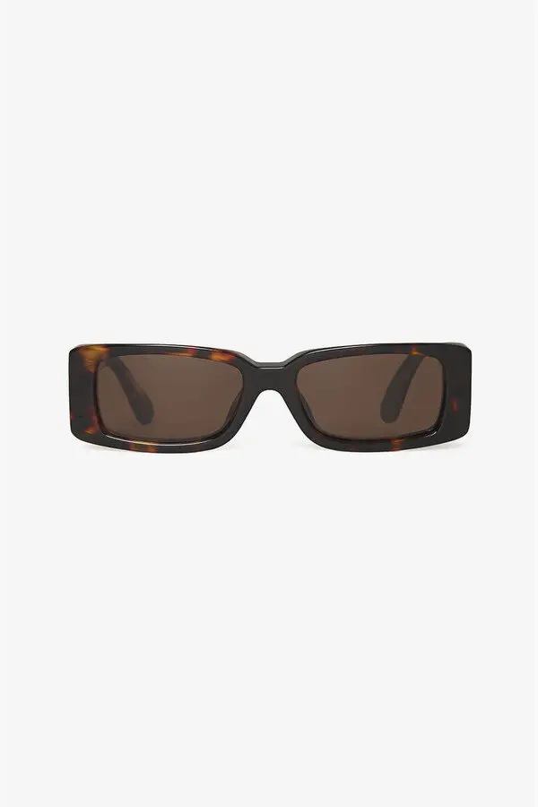 カ*ナ様 ANINE BING 黒 サングラス NAPA Anine Bing Napa Sunglasses Tortoise In Neutral - 51% Off