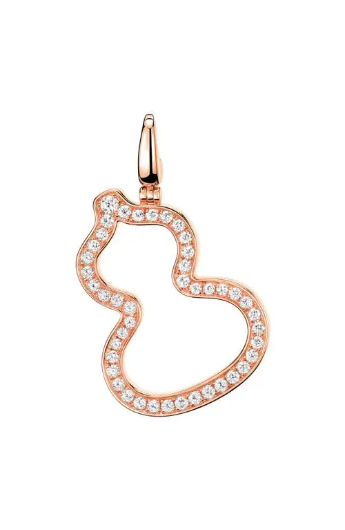 QEELIN Qulu Diamond Pendant - Rose Gold