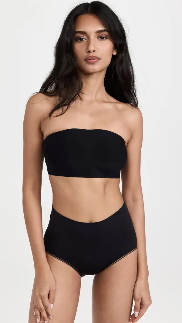 Commando Butter Soft Support Strapless Bralette - Black