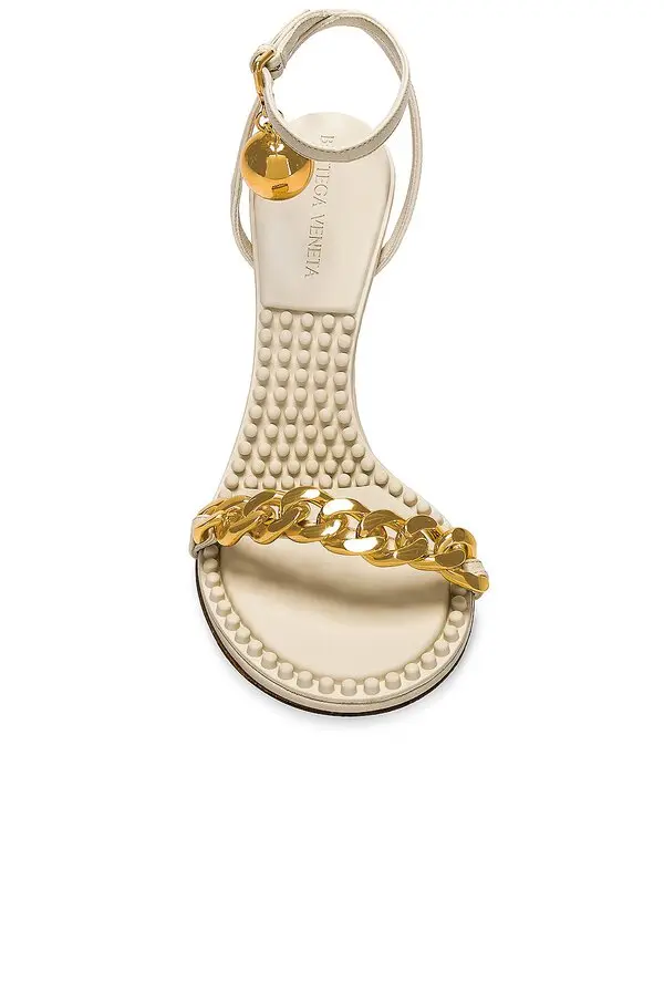 Bottega Veneta Dot Ankle Strap Sandals - String