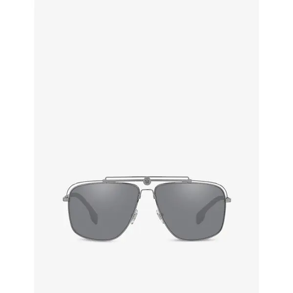 Versace Ve2242 Square Sunglasses - Grey