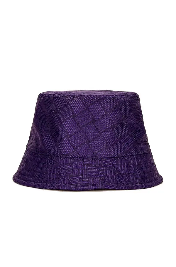 Bottega Veneta Intreccio Jacquard Nylon Bucket Hat - Unicorn
