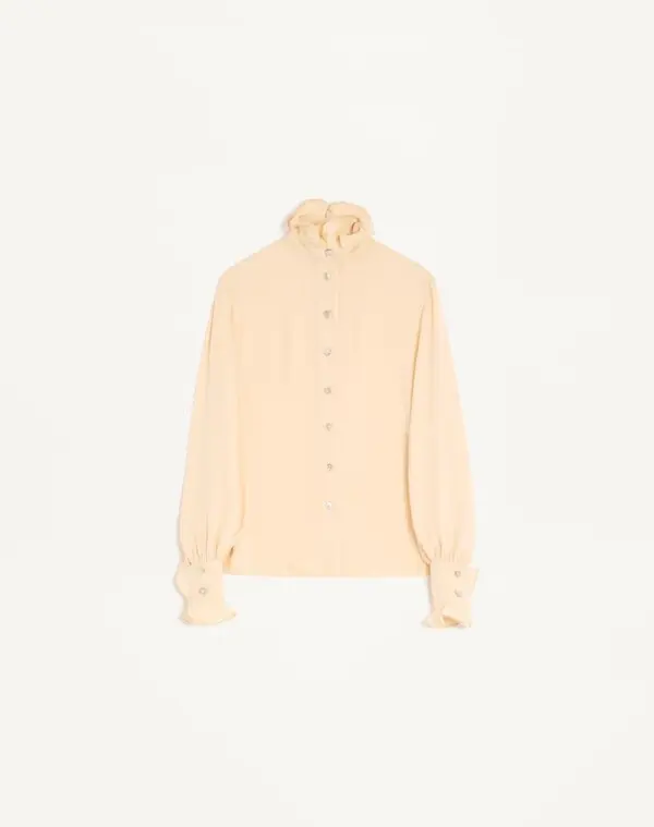 Valentino Garavani Georgette Blouse - Birch