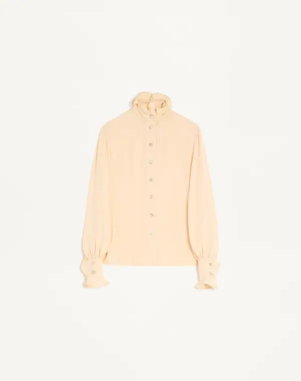 Valentino Garavani Georgette Blouse - Birch