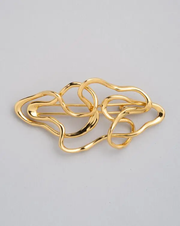 Alexis Bittar Twisted Large Barrette