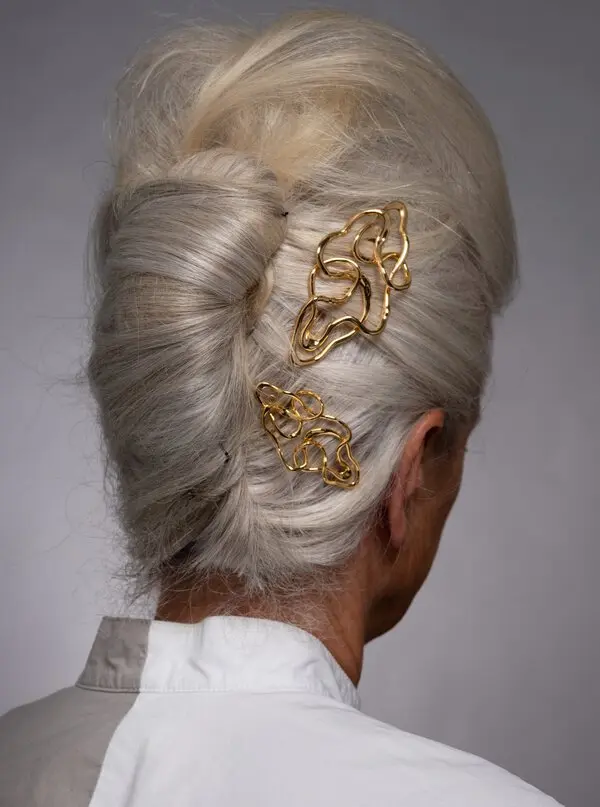 Alexis Bittar Twisted Large Barrette